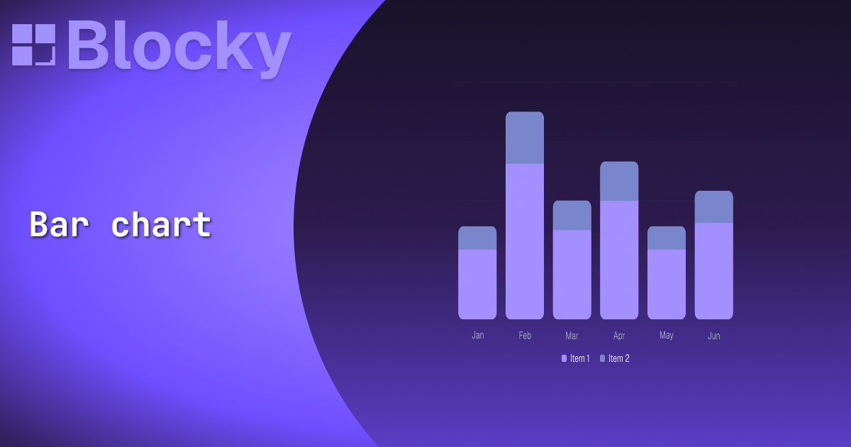 Bar Chart for Notion – Widget Editor